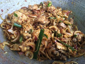 Chicken Tempered with Onions and Roasted Cumin | Anoma's Kitchen